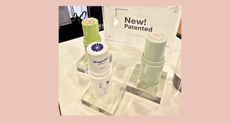 Quadpack Demonstrates Its ShapeUp Stick - Beauty Packaging