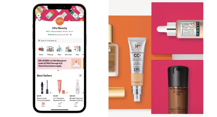 Ulta Expands Partnership with DoorDash for Same-Day Deliveries - Beauty ...