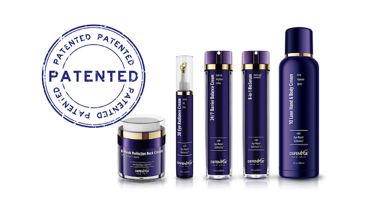 DefenAge Announces New Skincare Technology Patent - Beauty Packaging