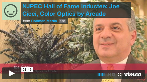 NJPEC Hall of Fame Inductee: Joe Cicci, Color Optics by Arcade - Beauty ...