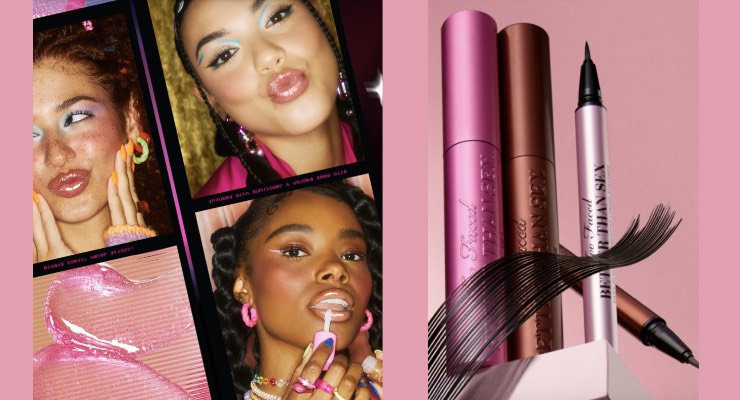Too Faced Opens in the Amazon Premium Beauty Store - Beauty Packaging