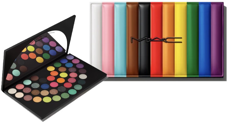 MAC Launches ’40 Shades of Pride’ Eyeshadow Vault - Beauty Packaging
