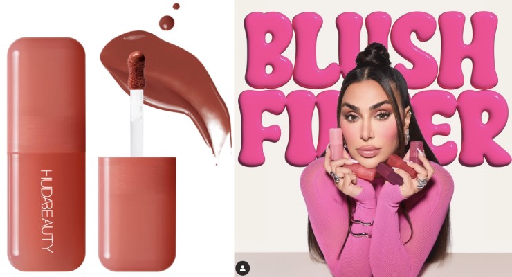 Huda Beauty Launches ‘Blush Filter Liquid Blush’ - Beauty Packaging