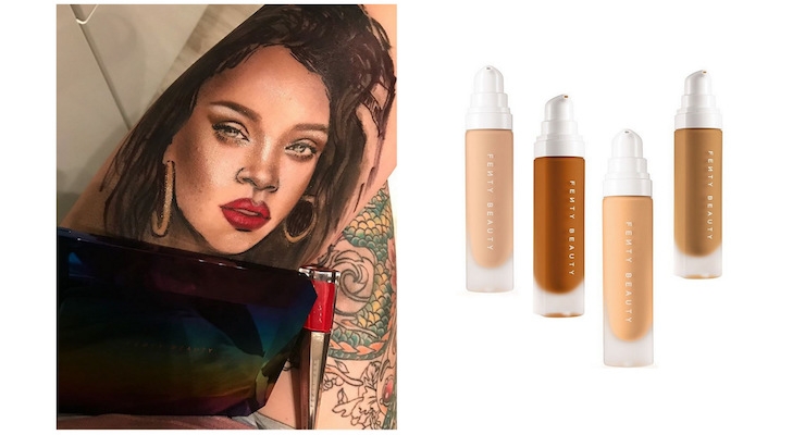 Beauty Fans Are Painting Portraits with Fenty Makeup - Beauty Packaging