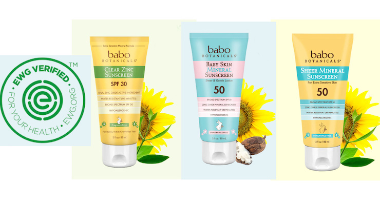 Babo Botanicals Sunscreens is Now EWG Verified - Beauty Packaging