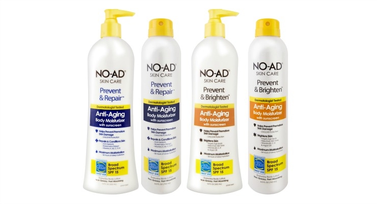 No-Ad Debuts First Anti-Aging Body Lotion with SPF for Mass - Beauty ...