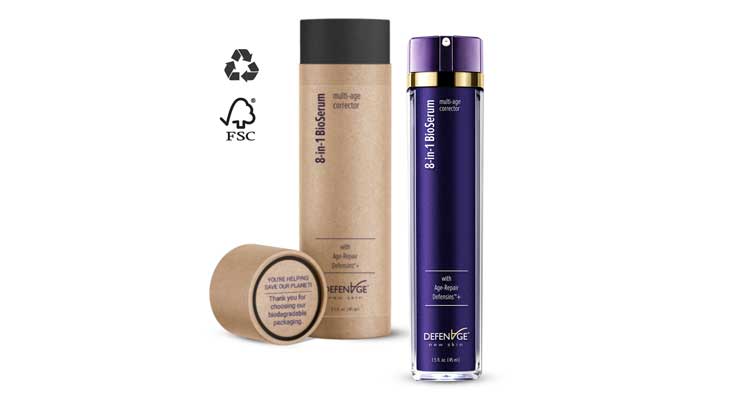 DefenAge Unveils Biodegradable Paper Tube Secondary Packaging - Beauty ...