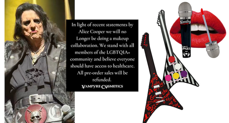 Vampyre Cosmetics Cancels Collab with Alice Cooper - Beauty Packaging