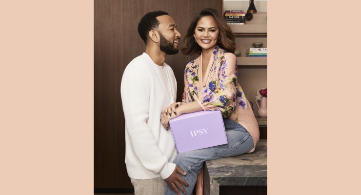 Ipsy Recruits Chrissy Teigen and John Legend to Curate Its New Icon Box ...