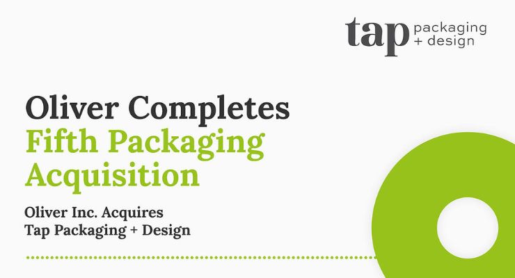 Oliver Inc. Acquires Tap Packaging + Design - Beauty Packaging