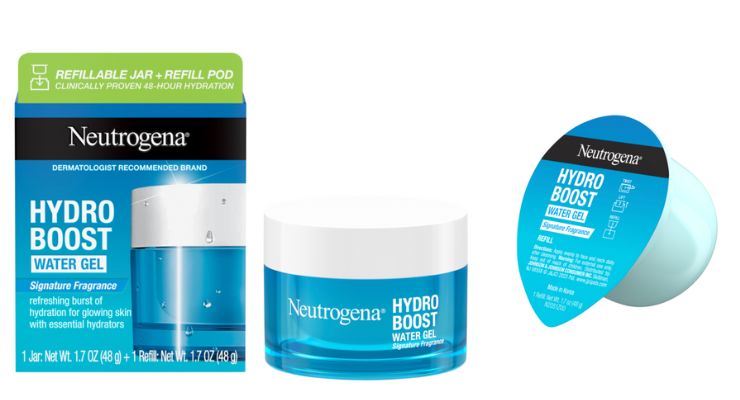 Neutrogena Debuts Hydro Boost Water Gel in a Refillable Jar - Beauty ...