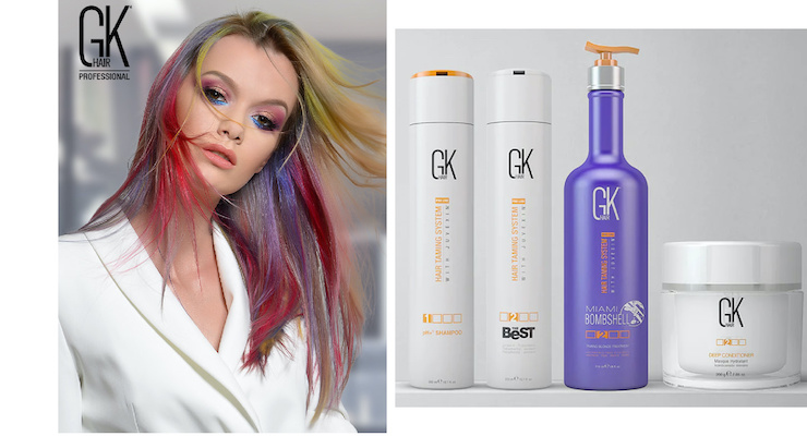 GK Hair Promotes Its Hair Taming System - Beauty Packaging
