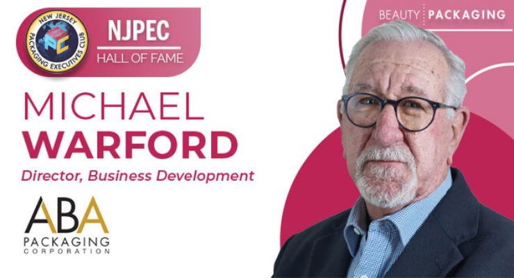 ABA's Michael Warford Named to NJPEC Hall of Fame - Beauty Packaging