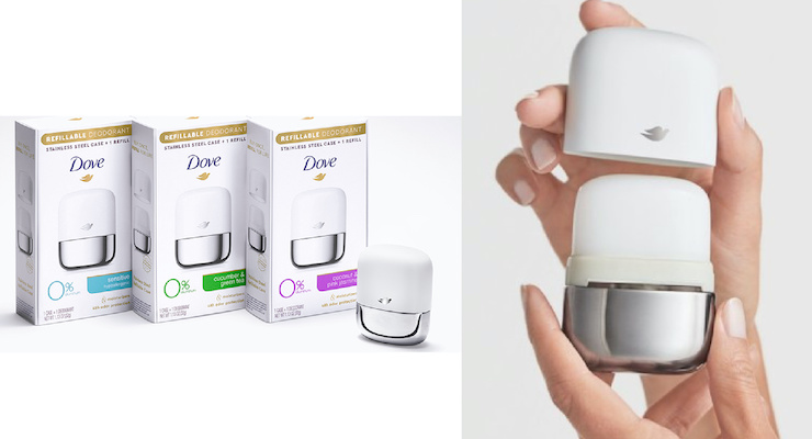 Dove's Refillable Deodorant Is Made To Last a Lifetime - Beauty Packaging