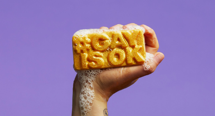 Lush Cosmetics Launches ‘Gay is OK’ Soap - Beauty Packaging