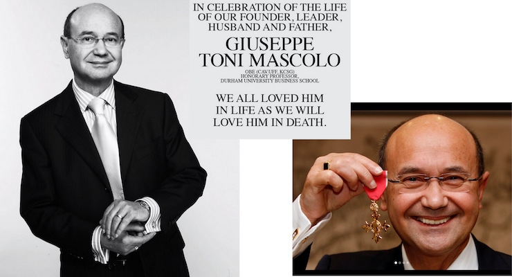 Toni & Guy Co-Founder Toni Mascolo Passes Away - Beauty Packaging