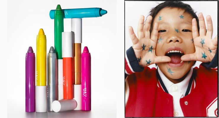 Zara Introduces Mini Artists—Beauty Products for Kids - Beauty Packaging