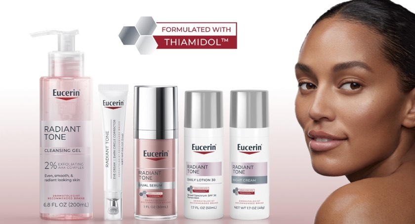 Eucerin Launches Radiant Tone Collection - Beauty Packaging