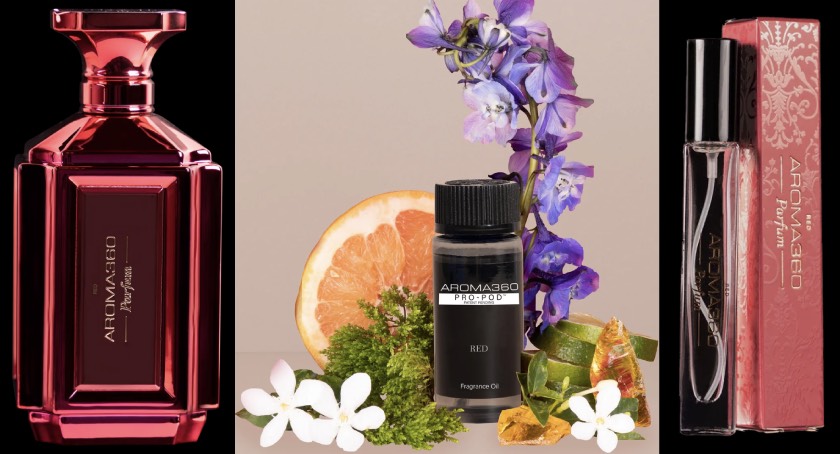 Aroma360 Partners with (RED) for a new Collection - Beauty Packaging