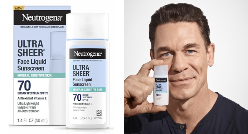 Neutrogena Taps John Cena for New Sunscreen Campaign