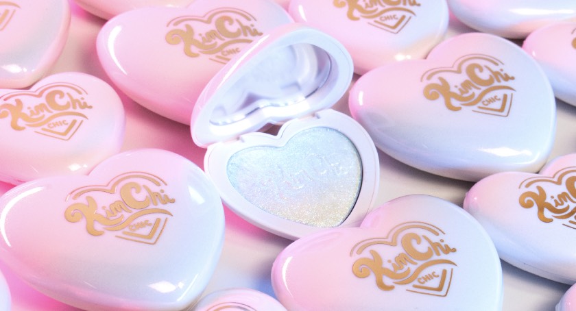 KimChi Chic Beauty Launches Heart-Shaped Highlighters - Beauty Packaging