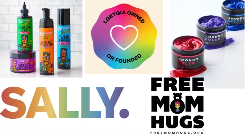 Sally Beauty & Free Mom Hugs to Support Local Pride Events