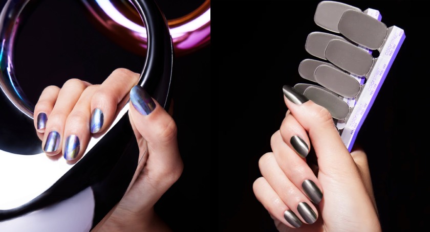 Color Street Launches Chrome Reflect FX Nail Strips - Beauty Packaging