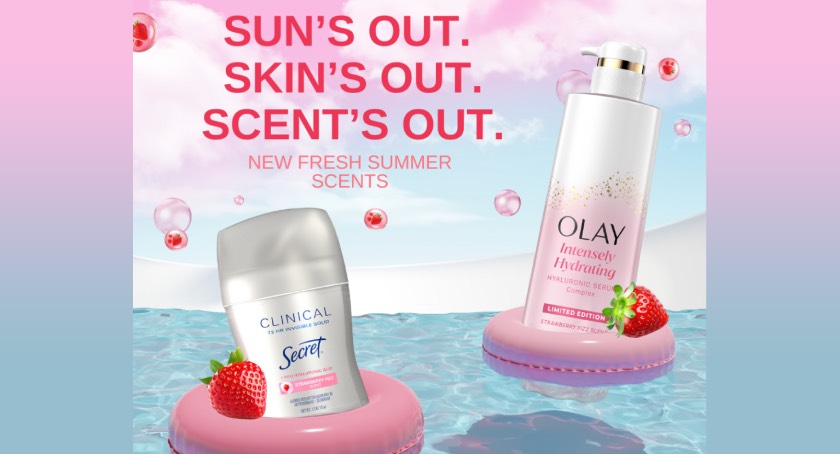 Olay & Secret Debut Limited Edition Summer Fizz Scent Collection ...