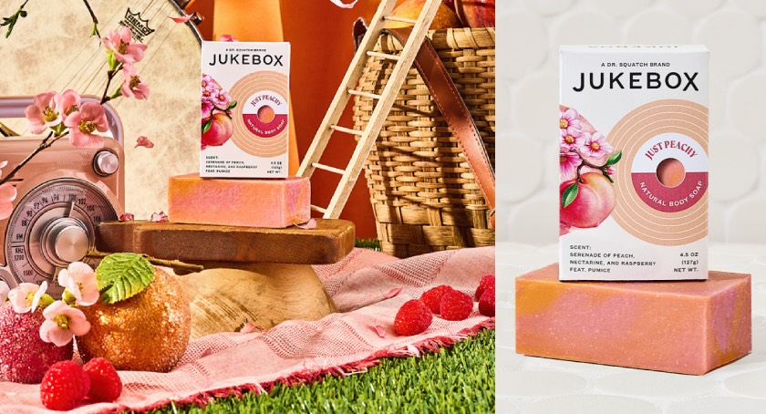Jukebox Adds New Peachy Scent to the Playlist - Beauty Packaging