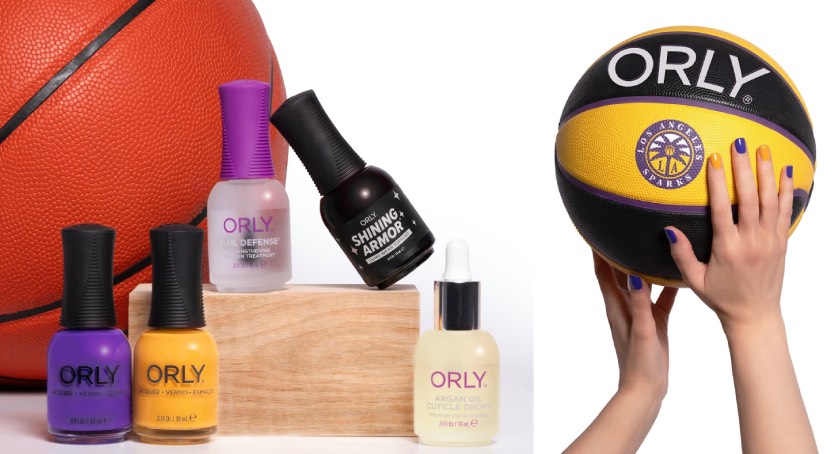 Orly Named First Official Nail Partner of WNBA LA Sparks - Beauty Packaging