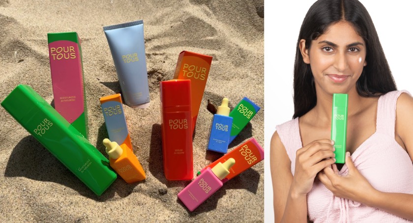 Pour Tous Skincare Debuts in Colorful Packaging - Beauty Packaging