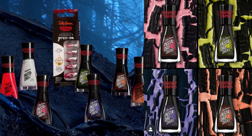 Sally Hansen Launches Stranger Things Collection - Beauty Packaging