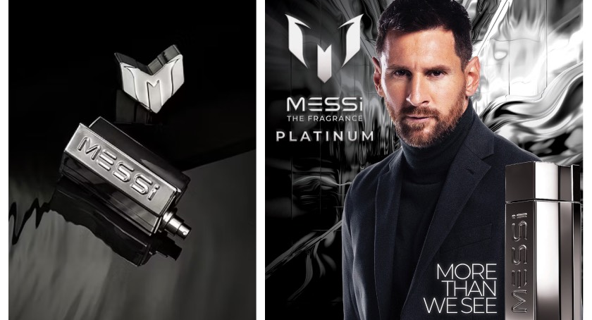 Leo Messi Launches New Messi Platinum Fragrance