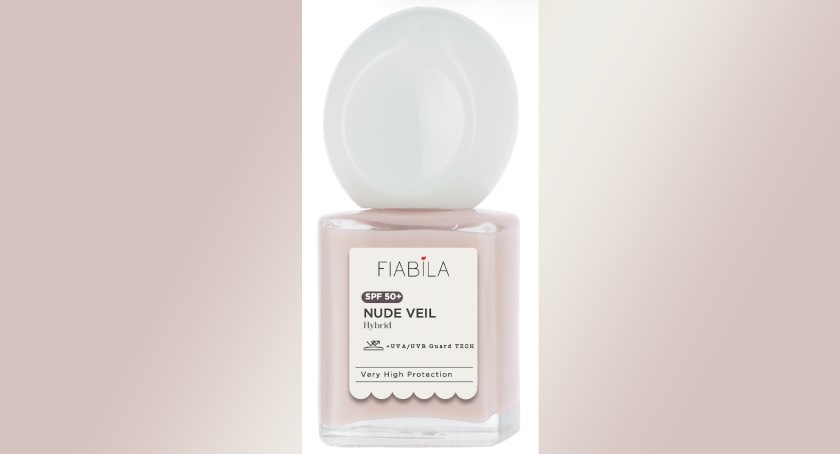 Fiabila Debuts SPF50+ ‘Nude Veil’ Nail Polish - Beauty Packaging