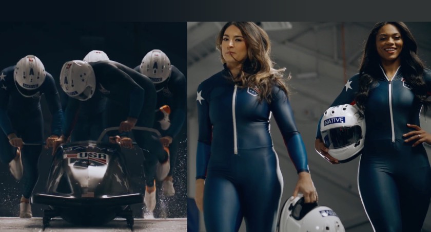 Native Partners with U.S.A. Bobsled Olympic Teams - Beauty Packaging