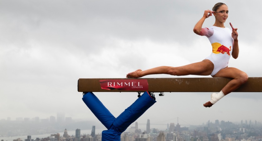 Rimmel & Lily Smith Partner for New Mascara & Beam Stunt