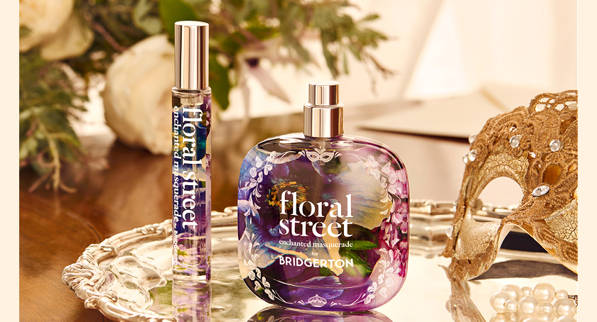 Floral Street Launches a Bridgerton Perfume—Enchanted Masquerade