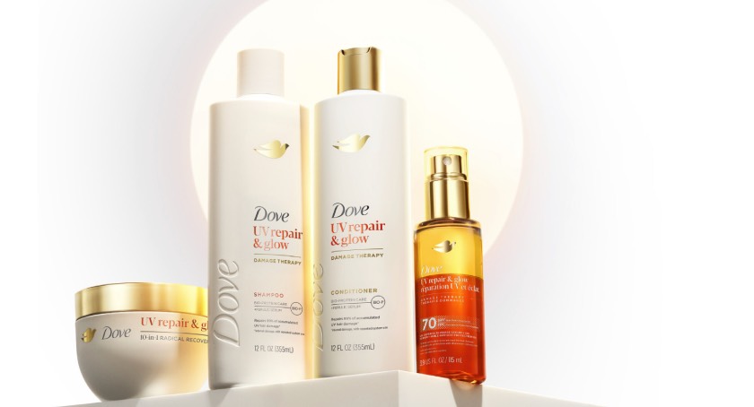 Dove’s New Haircare Line Protects Hair from UV Damage - Beauty Packaging