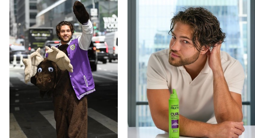 Garnier Reintroduces Fructis Curl Mousse with a Moose Campaign - Beauty ...